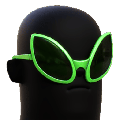 Alien glasses s&box Skin Price, Supply & Sales History | sbox.dev